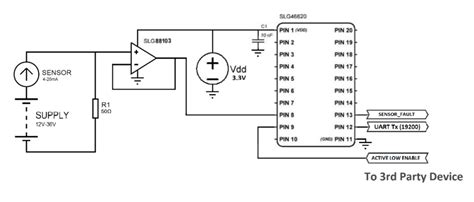 Current Loop Sensor Using GreenPAK Electronics Lab