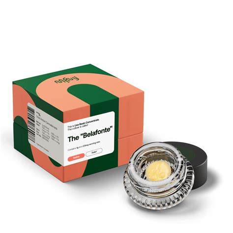 The Flowery Ny The Belafonte Live Resin Badder 1g