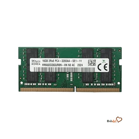 قیمت و خرید رم لپ تاپ 16گیگابایت هاینیکس Ram Hynix 16g Pc4 Ddr4 3200
