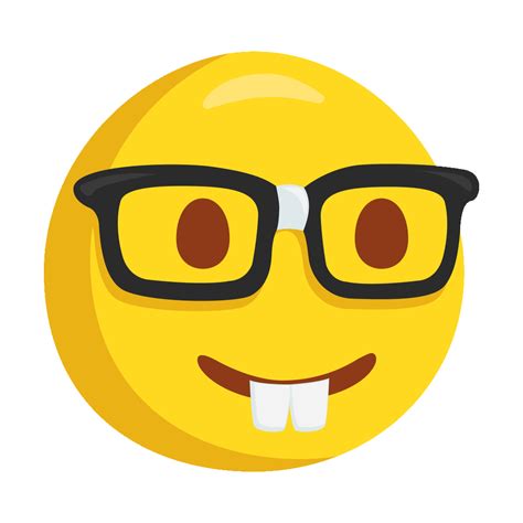 Nerd Emoji Png Images Free Download Pngfre