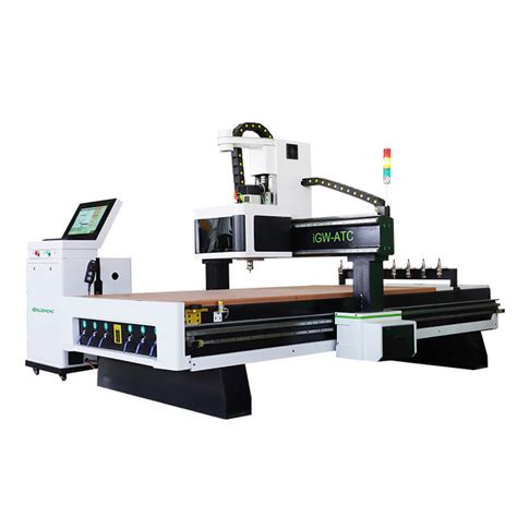 ชุดเราเตอร์ Cnc Linear Atc 1325 พร้อมตัวเปลี่ยนเครื่องมือ Igolden Cnc