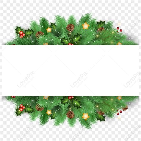 크리스마스 일러스트 일러스트 장식 나무 눈 리본 테두리빨간골든 Png 일러스트 무료 다운로드 Lovepik