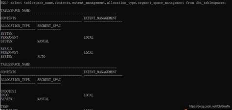 Oracle实验六：表空间与数据文件管理oracle12c实验6 Csdn博客