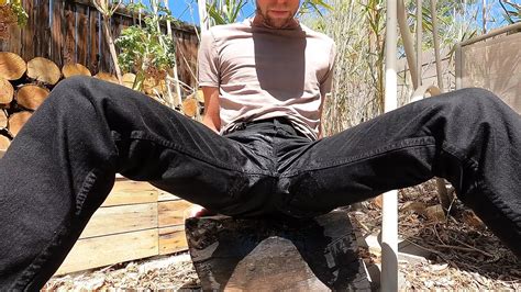 Pissen In Eine Neue Schwarze Jeans XHamster