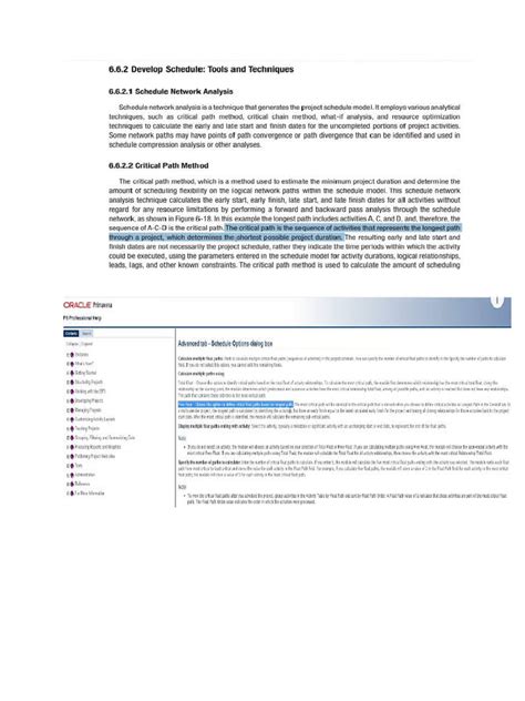 Pmbok Related To Critical Path Pdf