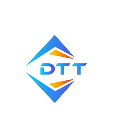 Webdtt Abstract Technology Logo Design On White Background Dtt