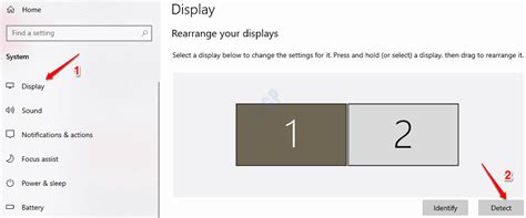 How To Fix Second Monitor Not Being Detected Issue In Windows 10
