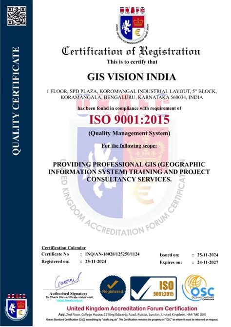 Gis Vision India Certifications Gvi Gis Course Training And