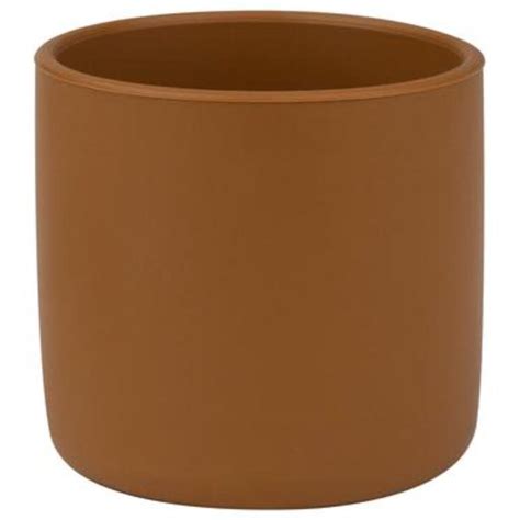 Minikoioi - Silicone Mini Cup - Woody Brown- Babystore.ae