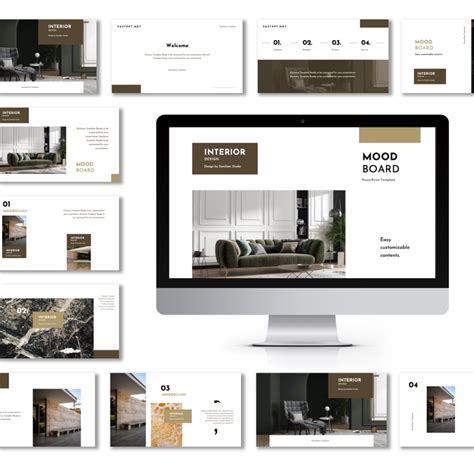 Interior Design Presentation Board Templates