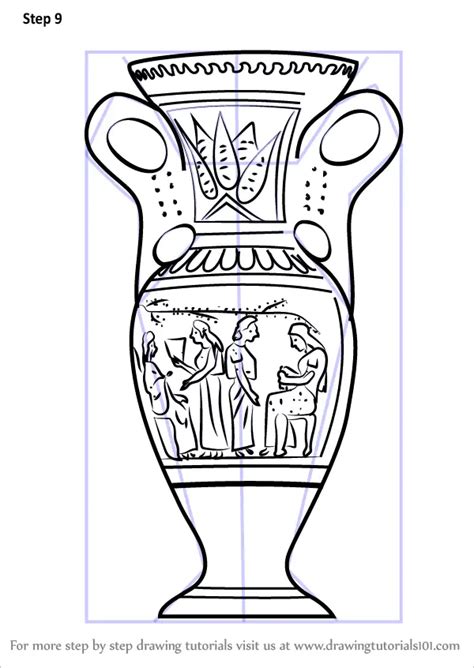 How To Draw An Antique Vase Decor Step By Step DrawingTutorials101 Com