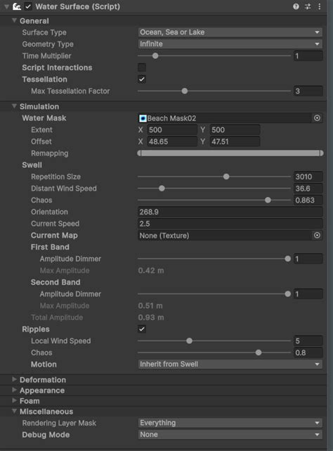the hdrp water system in unity 2022 lts technical articles unity discussions