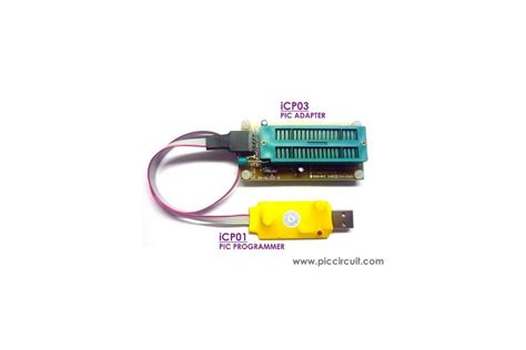 Ica01 Usb Microchip Pic Programmer Set From Piccircuit On Tindie