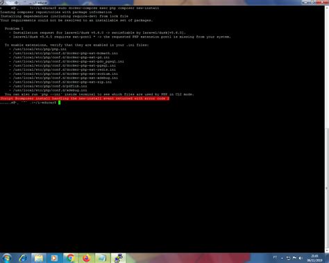 erro instalaÇÃo docker atual dúvidas i educar