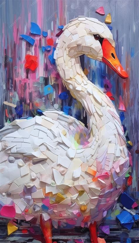 Premium Ai Image Rubber Duck Embellished With Sleek Superimposed Strokes Of Helical Prism Ai