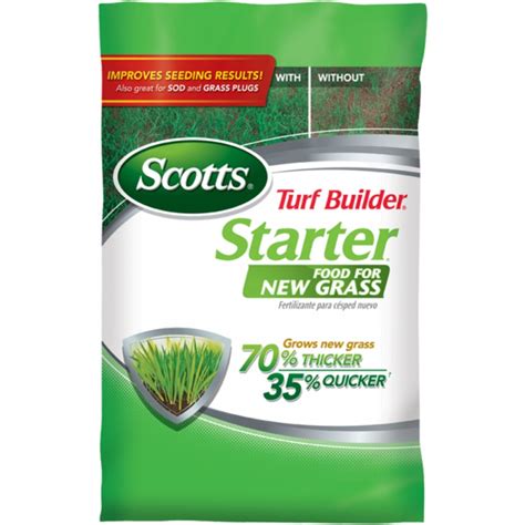 Scotts Turf Builder Starter Food For New Grass Fertilizer