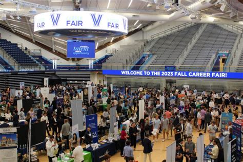 villanova university career management on linkedin careerfair2023