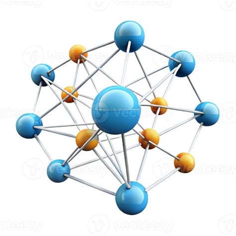 Beautiful Minimalist Serene Modern A Network Of Interconnected Nodes