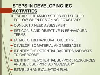 Information Education And Communication And Behavioural Changes Communication PPTX