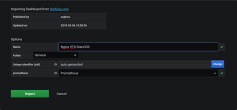 Nginx 监控 Prometheus：nginx Module Vts Nginx Vts Exporter Grafana 04 Shafir莎菲尔 博客园
