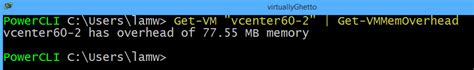Easily Retrieve VM Memory Overhead Using The VSphere API