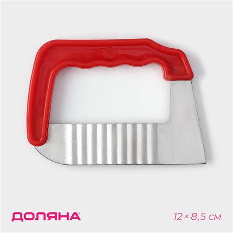 Овощерезка фигурная Доляна «Универсал», 12×8,5 см, цвет красный (123308 ...