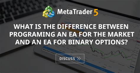 What Is The Difference Between Programing An Ea For The Market And An Ea For Binary Options