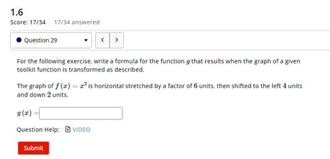Solved For The Following Exercise Write A Formula For The Chegg