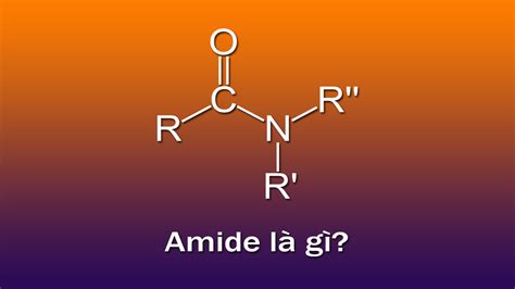 Amide Là Gì Khái Quát Về Nhóm Amide Trong Hóa Chất Công Nghiệp