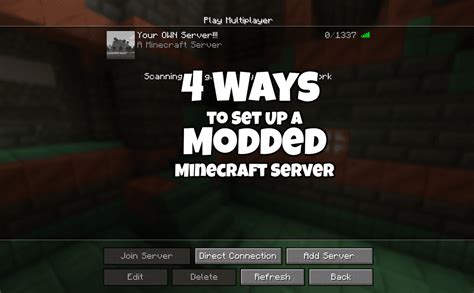 Four Ways To Create A Server For Any Minecraft Mod Pack Modded Minecraft With Jangro