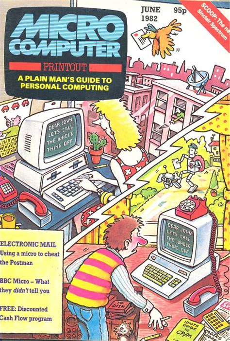 Micro Computer Printout June Magazine Computing History
