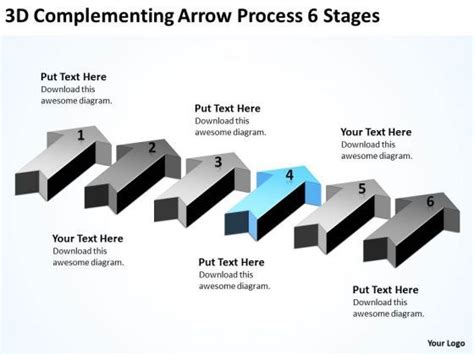 Serial And Parallel Processing 3d Complementing Arrow 6 Stages
