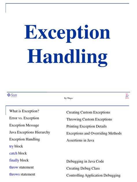 Java Exception Handling Guide Everything You Need To Know About
