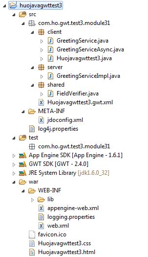 Gwtgae A Example Of Gwt Creation Configuration Gae Deployment On