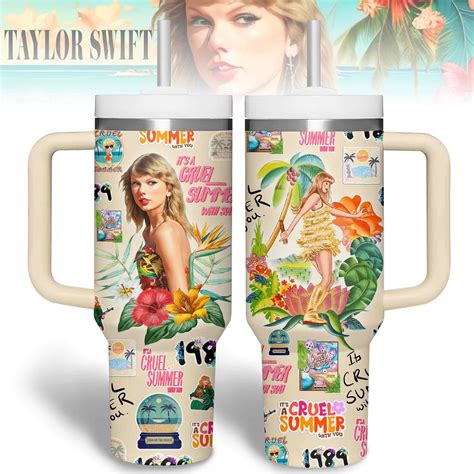 Taylor Swift Music Custom Stanley Cup 40 Oz 30 Oz Tumbler With Handle