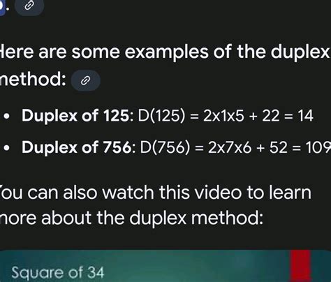 Here Are Some Examples Of The Duplex Method Studyx