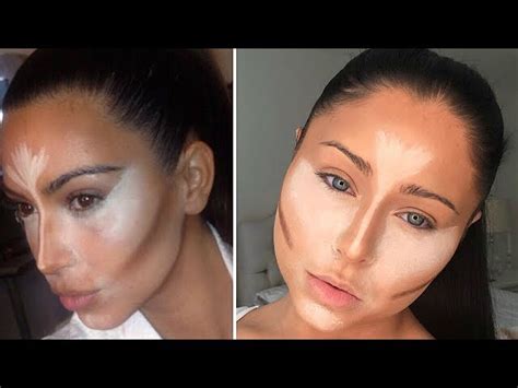 Kim Kardashian Makeup Contouring Tutorial
