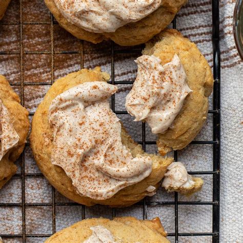 Apple Butter Cookies With Cinnamon Vanilla Frosting