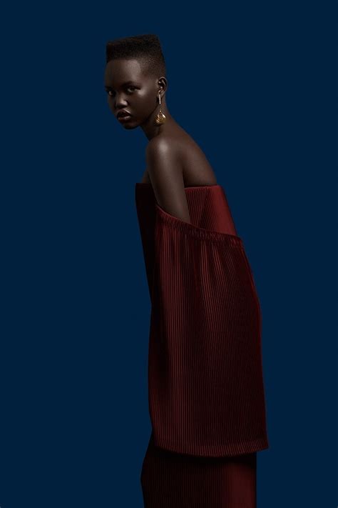 Model Adut Akech Bior Radiates Elegance In New Editorial For Ryan Storer Jewelry By Photographer