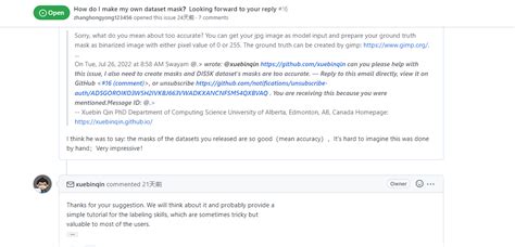 Tutorial On Making My Own Dataset · Issue 28 · Xuebinqindis · Github