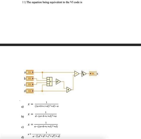 Solved The Equation Being Equivalent To ﻿the Vi ﻿code