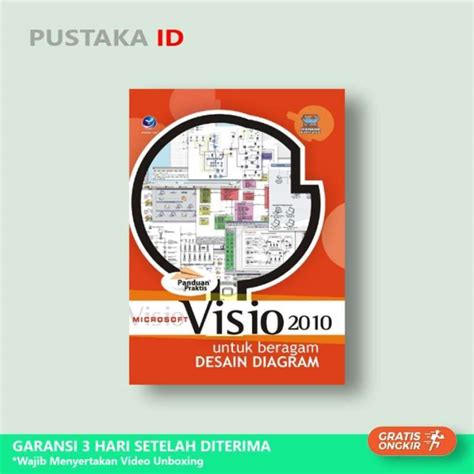 jual buku panduan praktis microsoft visio 2010 untuk beragam desain