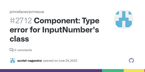 Component Type Error For Inputnumbers Class · Issue 2712