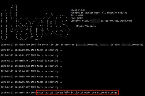 Nacos 2 2 0集群安装配置 Nacos2 2 0 Csdn博客