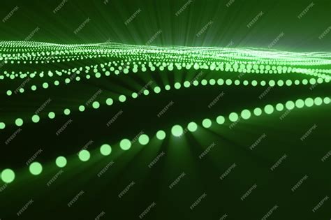 Premium Photo 3d Rendering Abstract Polygonal Low Poly Wave