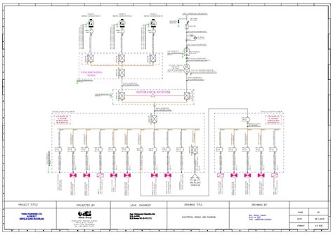 Electrical Schematic Single Line Diagram Circuit Diagram
