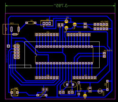 Dev Board ATMEGA OSHWLab