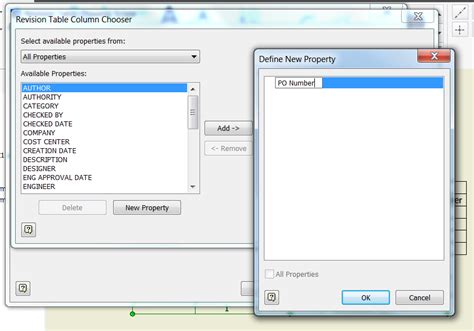 solved revision table user properties autodesk community