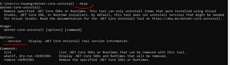 Add Help Option To `list Help` Output · Issue 104 · Dotnetcli Lab