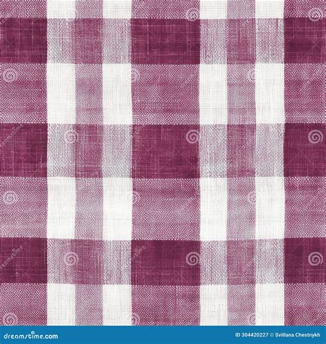 Checkered Fabric Textile Texture Imitation Seamless Repeat Pattern Design Stock Image Image